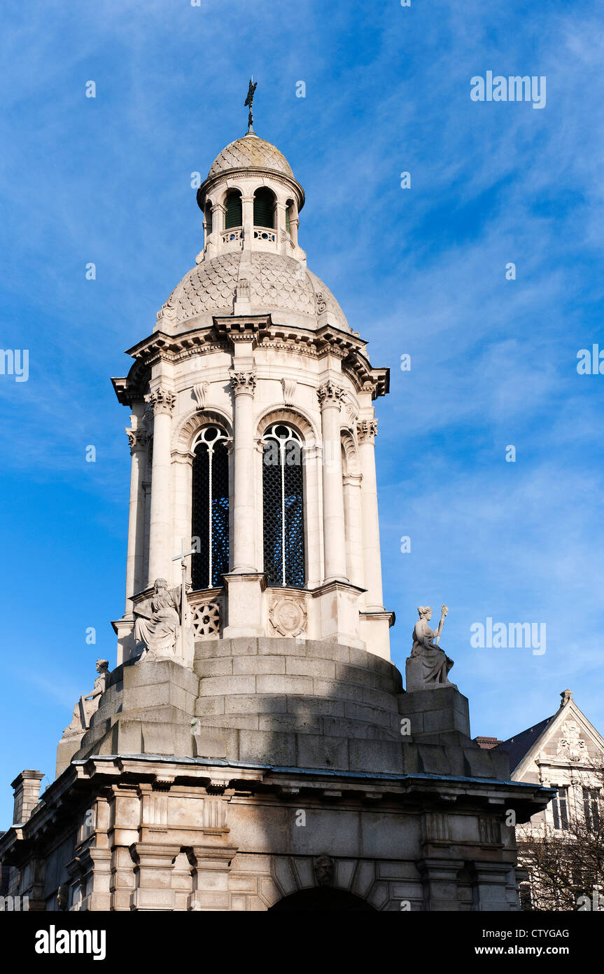 Trinity College, the University of Dublin in Ireland Stock Photo - Alamy