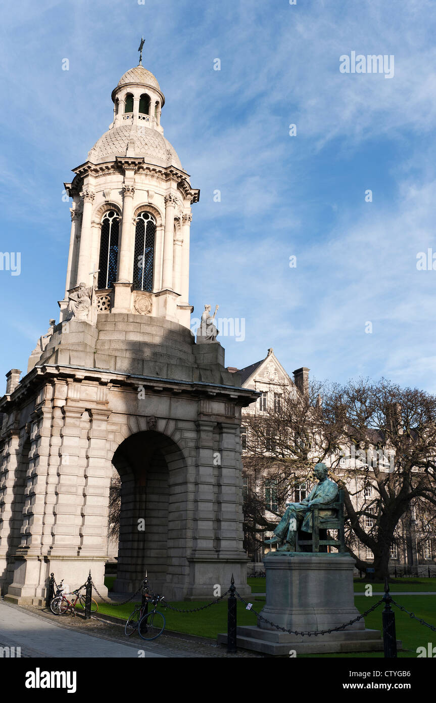 Trinity College, the University of Dublin in Ireland Stock Photo - Alamy