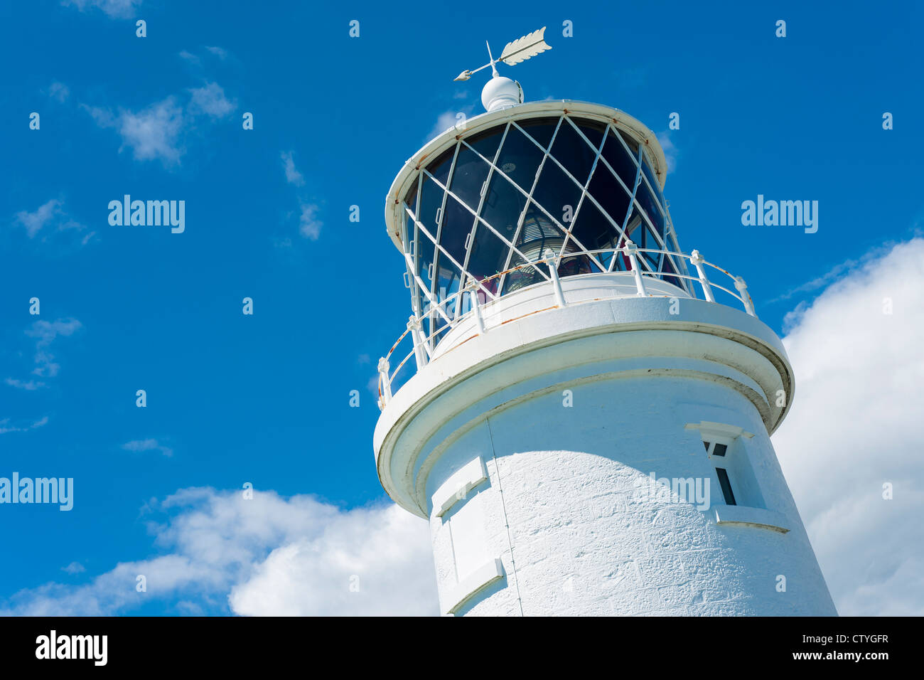Caldey Island Light House High Resolution Stock Photography and Images ...