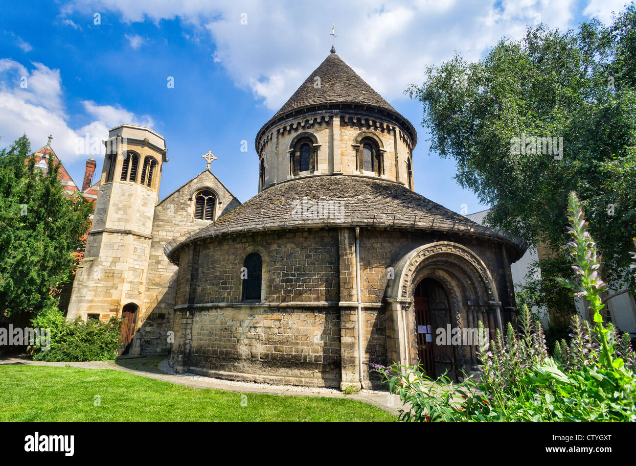 Church of Holy Sepulchre known as the Round Church in Cambridge Stock ...