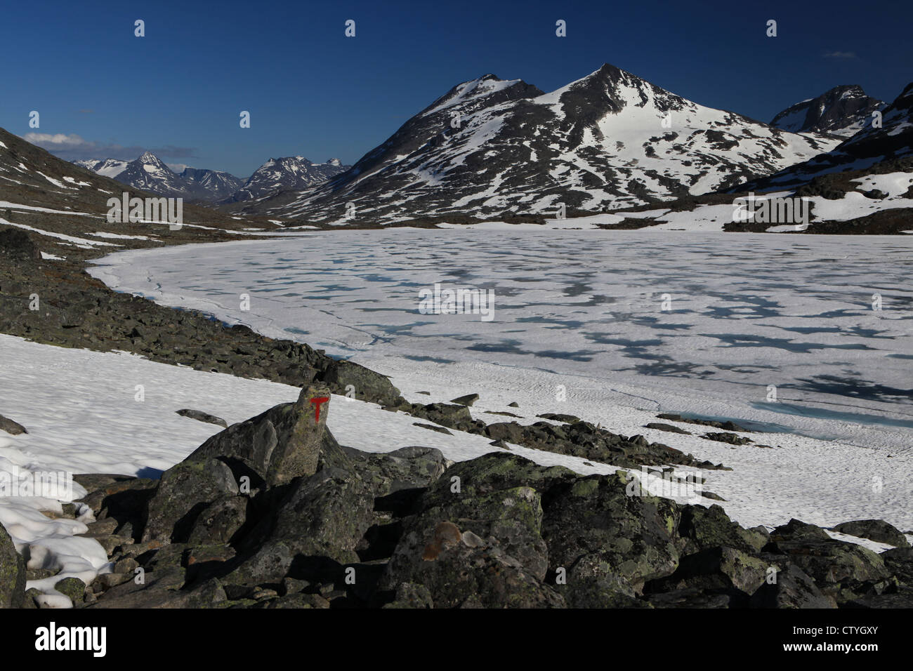 Besseggen ridge in jotunheimen hi-res stock photography and images - Alamy