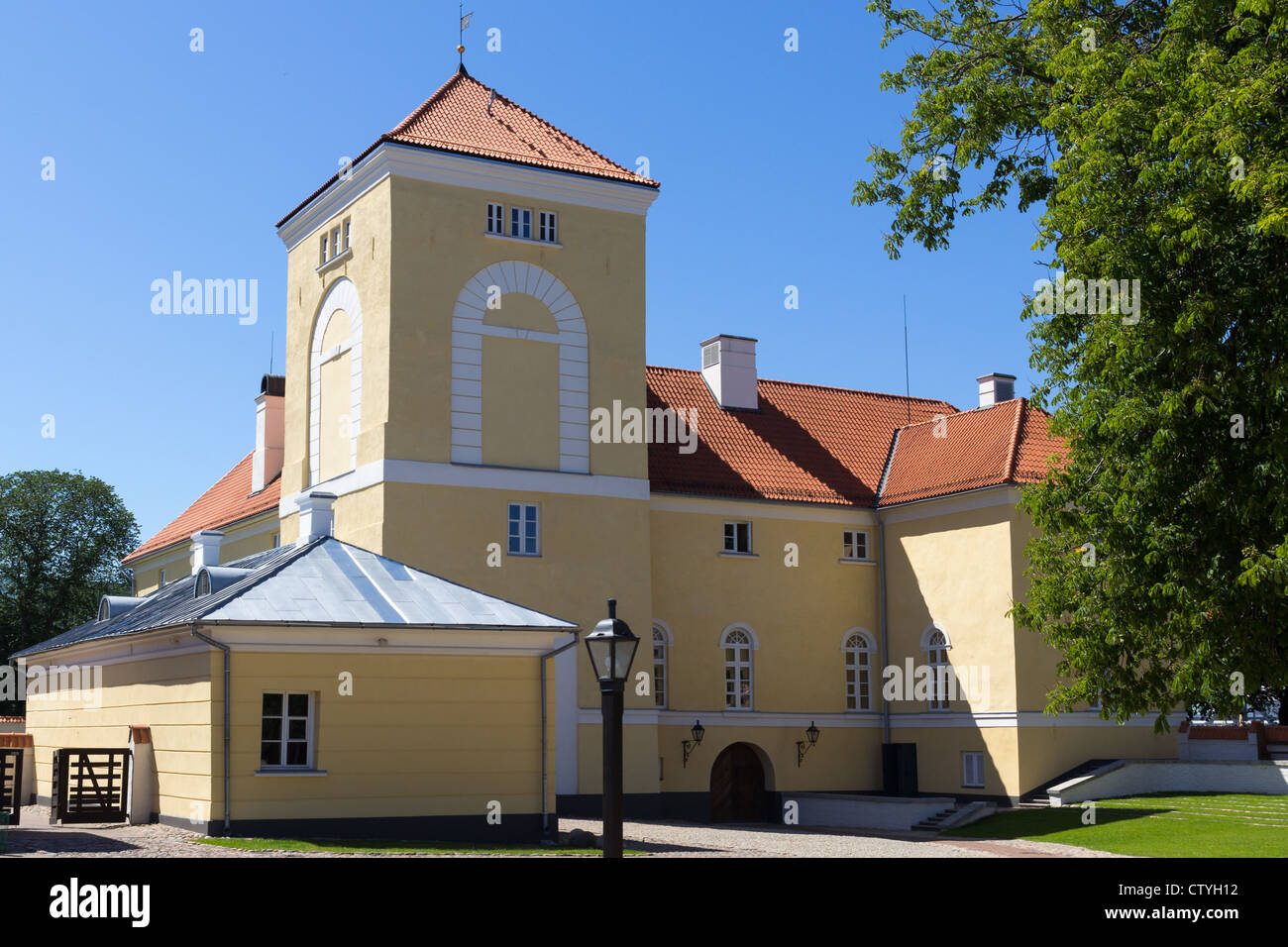 Ventspils Castle. It is one of the oldest and most well-preserved ...