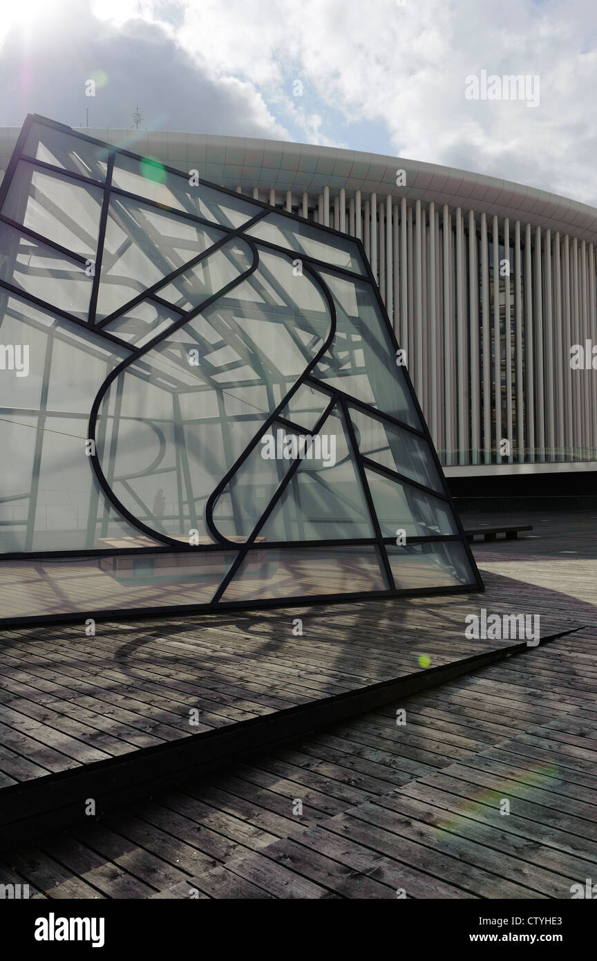 Philharmonie at der Place d'Europe, Architect Christian de Portzamparc ...