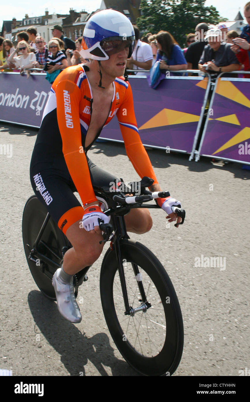 Lars Boom, Men's Time Trial, London 2012 Olympics. Photo by Kim Craig ...