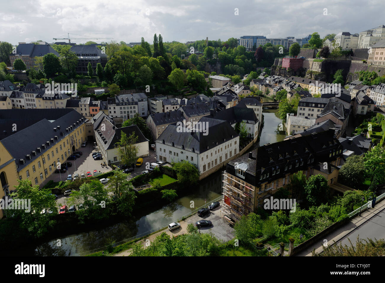 The grund luxembourg people hi-res stock photography and images - Alamy
