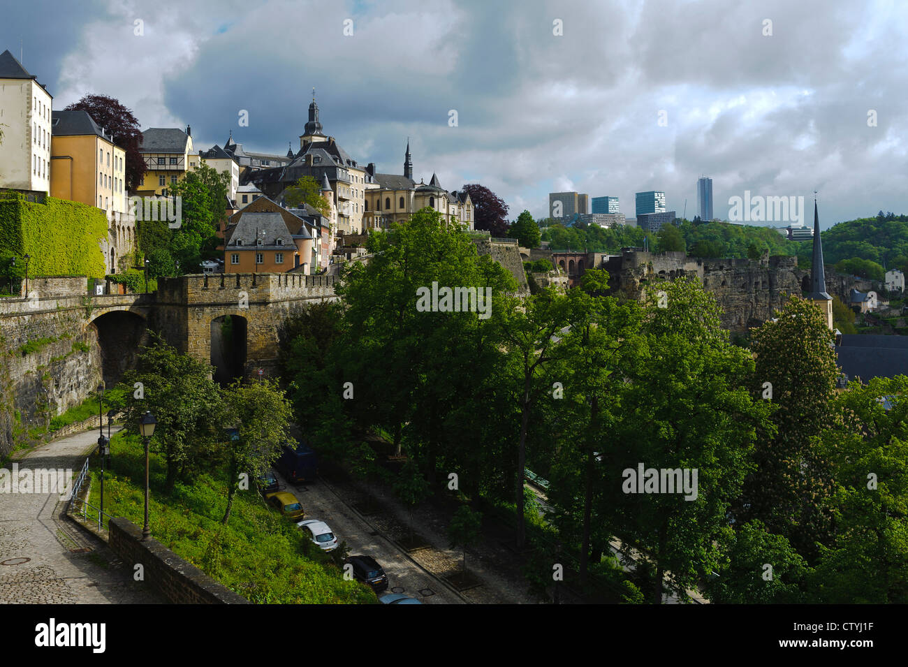 Historic City and Fortress, City of Luxembourg, Unesco-World Heritage ...