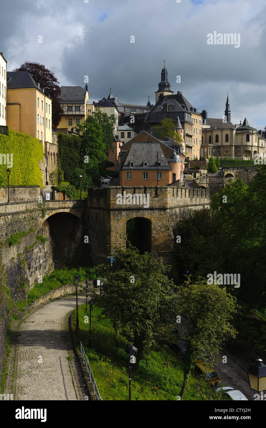 Historic City and Fortress, City of Luxembourg, Unesco-World Heritage ...