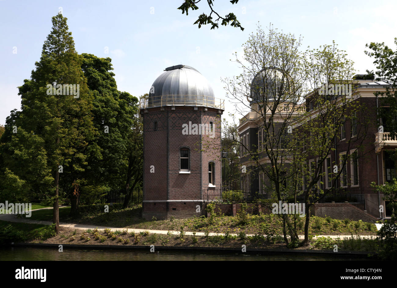 Observatory, Leiden, Astronomical,Sterrenwacht.Netherlands Stock Photo ...