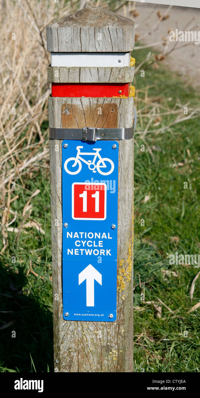 National cycle network route 11 hi-res stock photography and images - Alamy