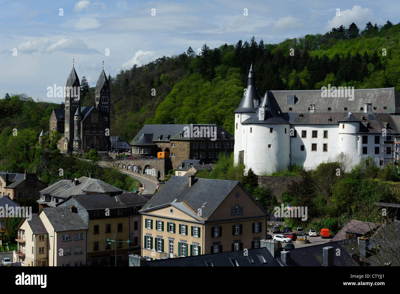 Clervaux castle hi-res stock photography and images - Alamy