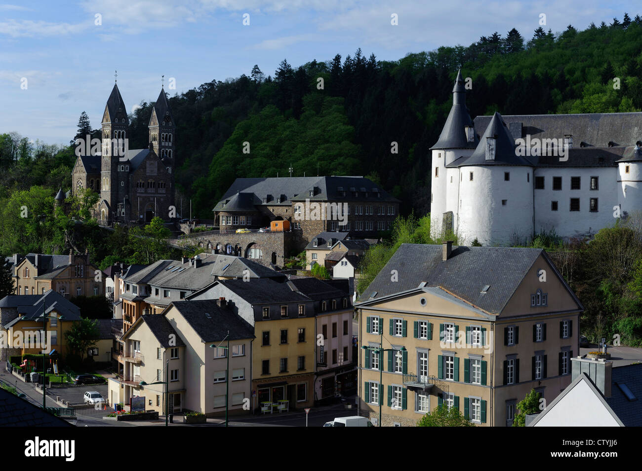 Clervaux church hi-res stock photography and images - Alamy