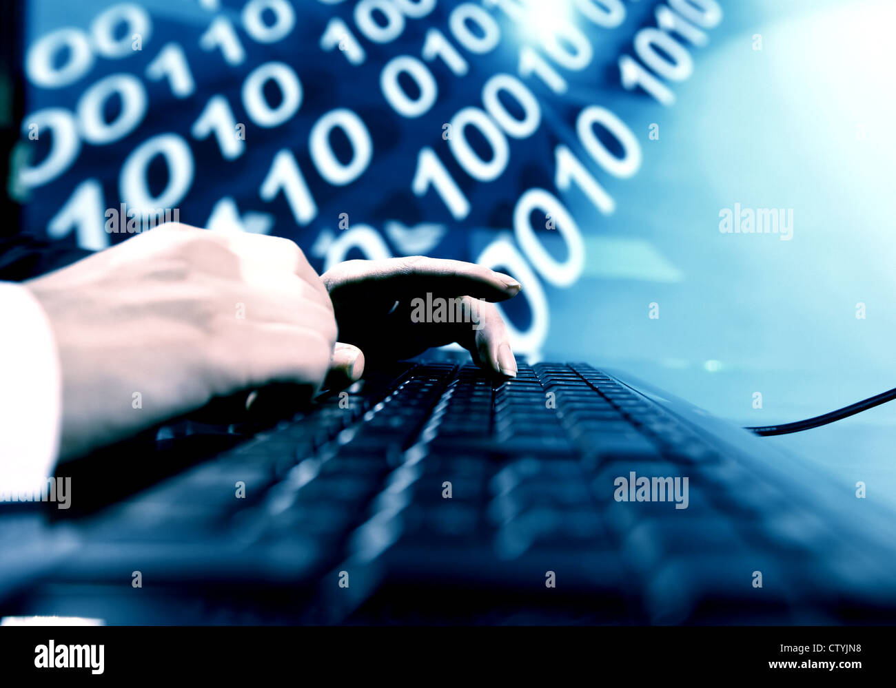 programmer have data info confirmation Stock Photo - Alamy