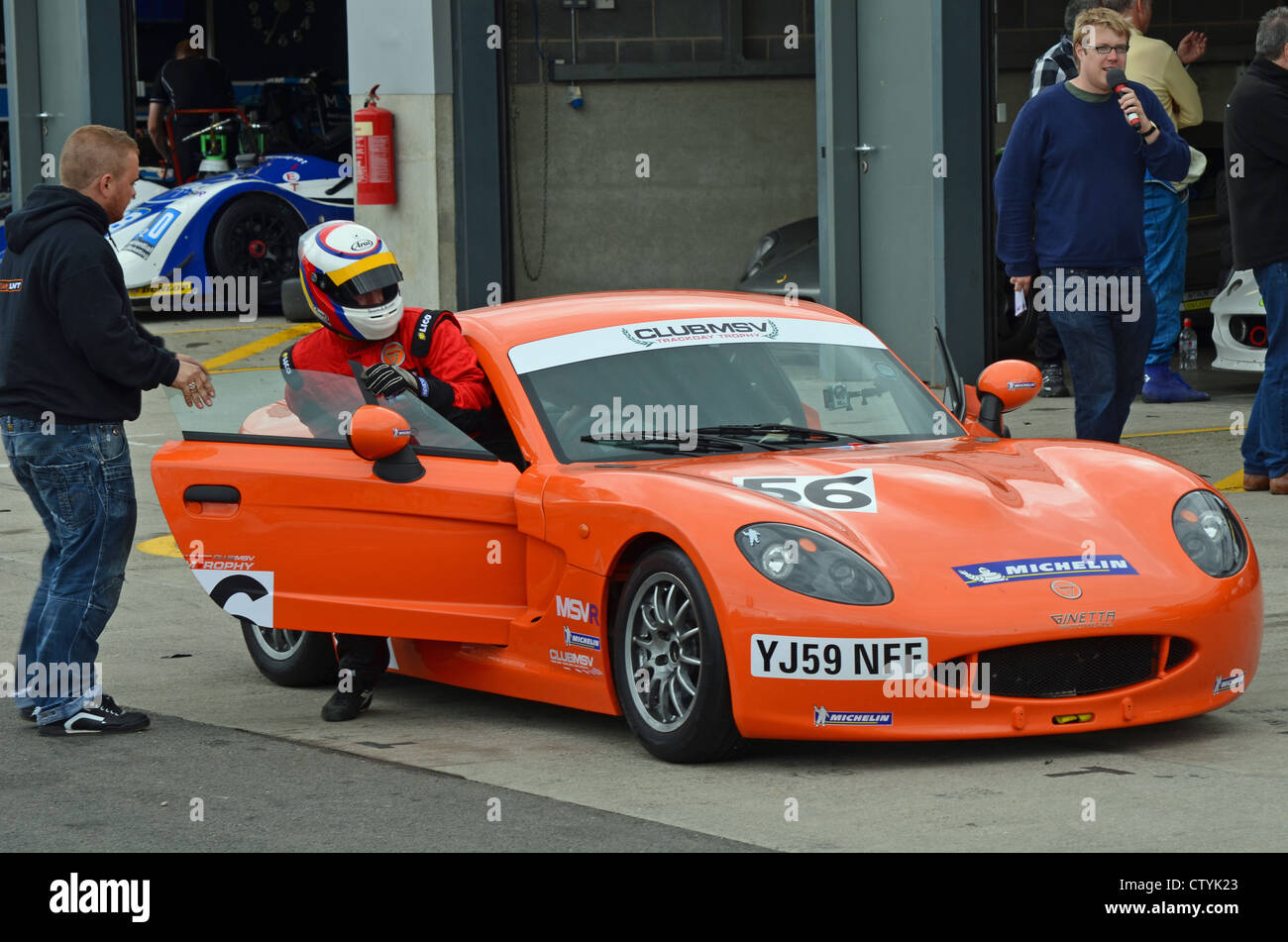 Ginetta race car hi-res stock photography and images - Alamy