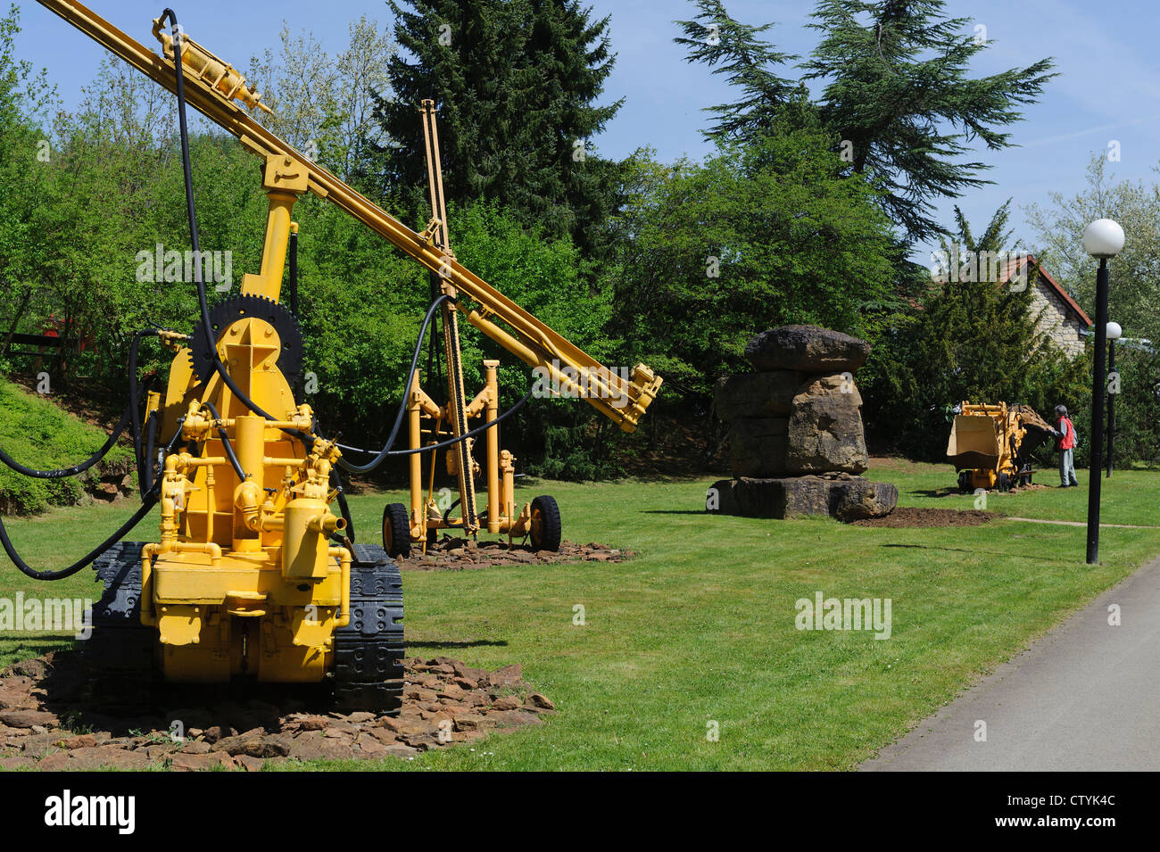 Mine-Museum in Rumelange, Luxembourg Stock Photo - Alamy