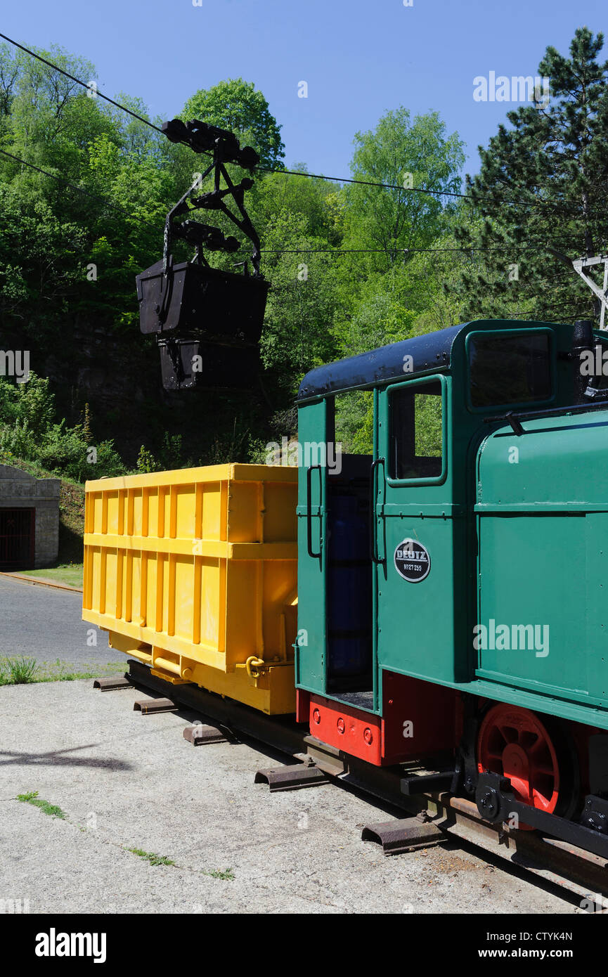 Mine-Museum in Rumelange, Luxembourg Stock Photo - Alamy