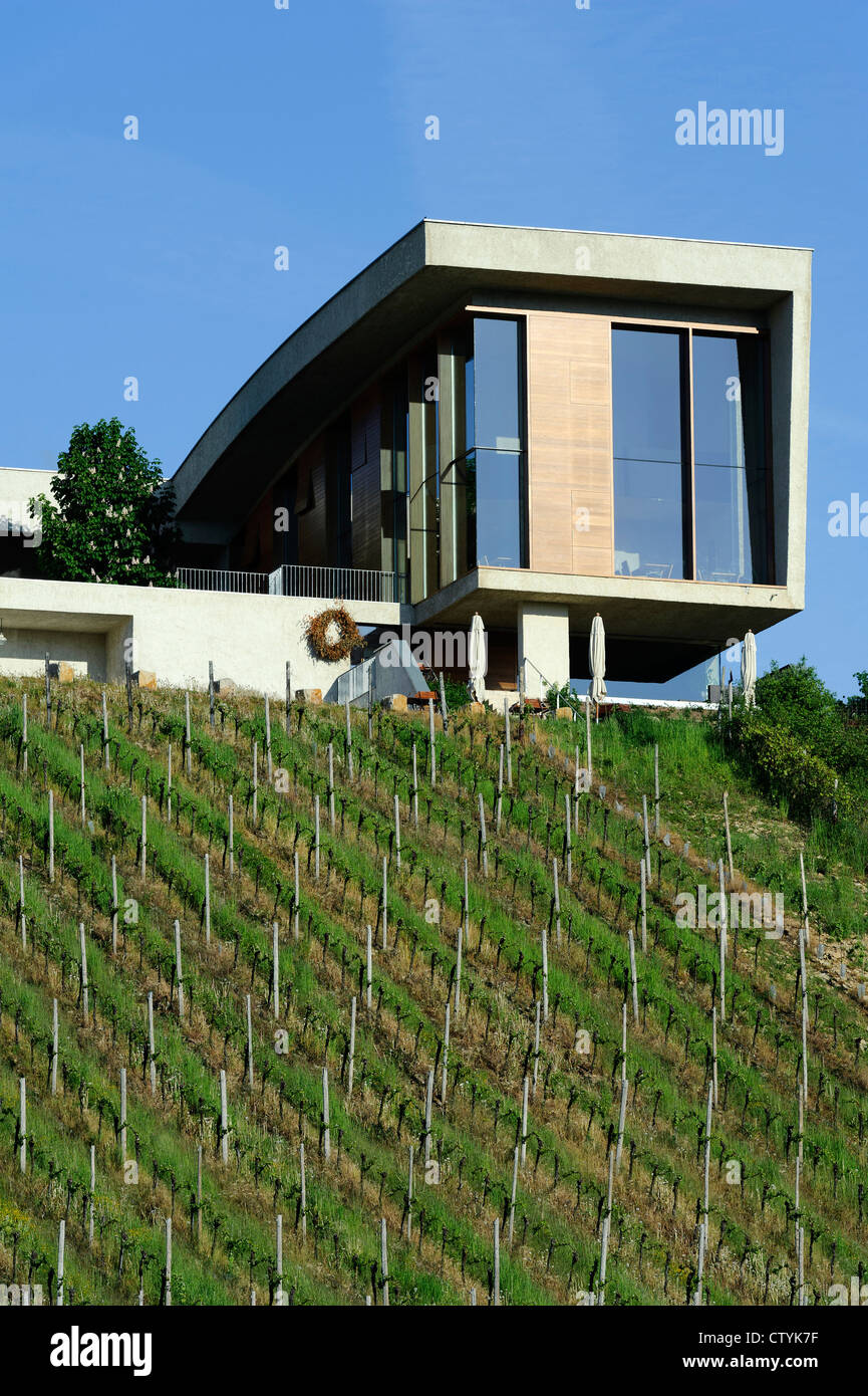 Winery Henri Ruppert on Markusberg near Remerschen, constructed by ...