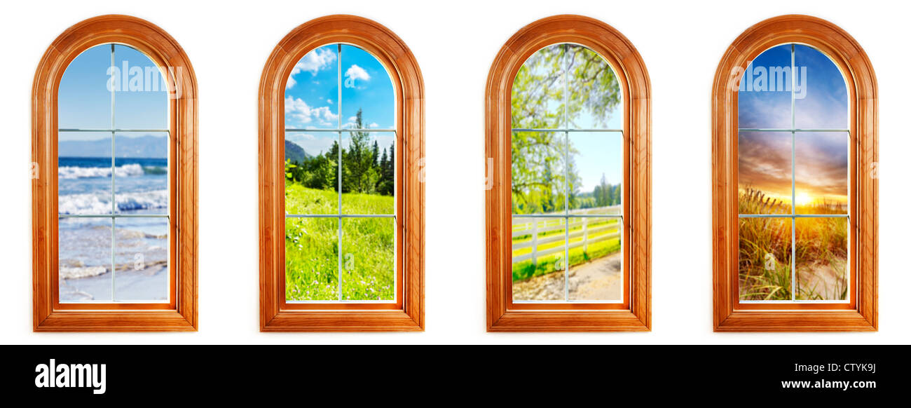 Round Arch Window High Resolution Stock Photography and Images - Alamy