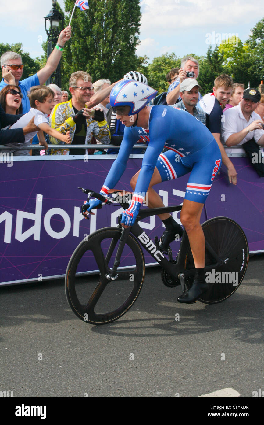 Taylor Phinney, Men's Time Trial, London 2012 Olympics. Photo by Kim ...