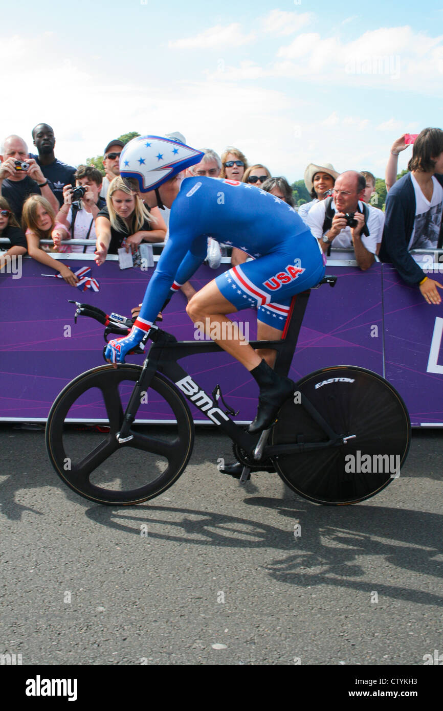 Taylor Phinney, Men's Time Trial, London 2012 Olympics. Photo by Kim ...