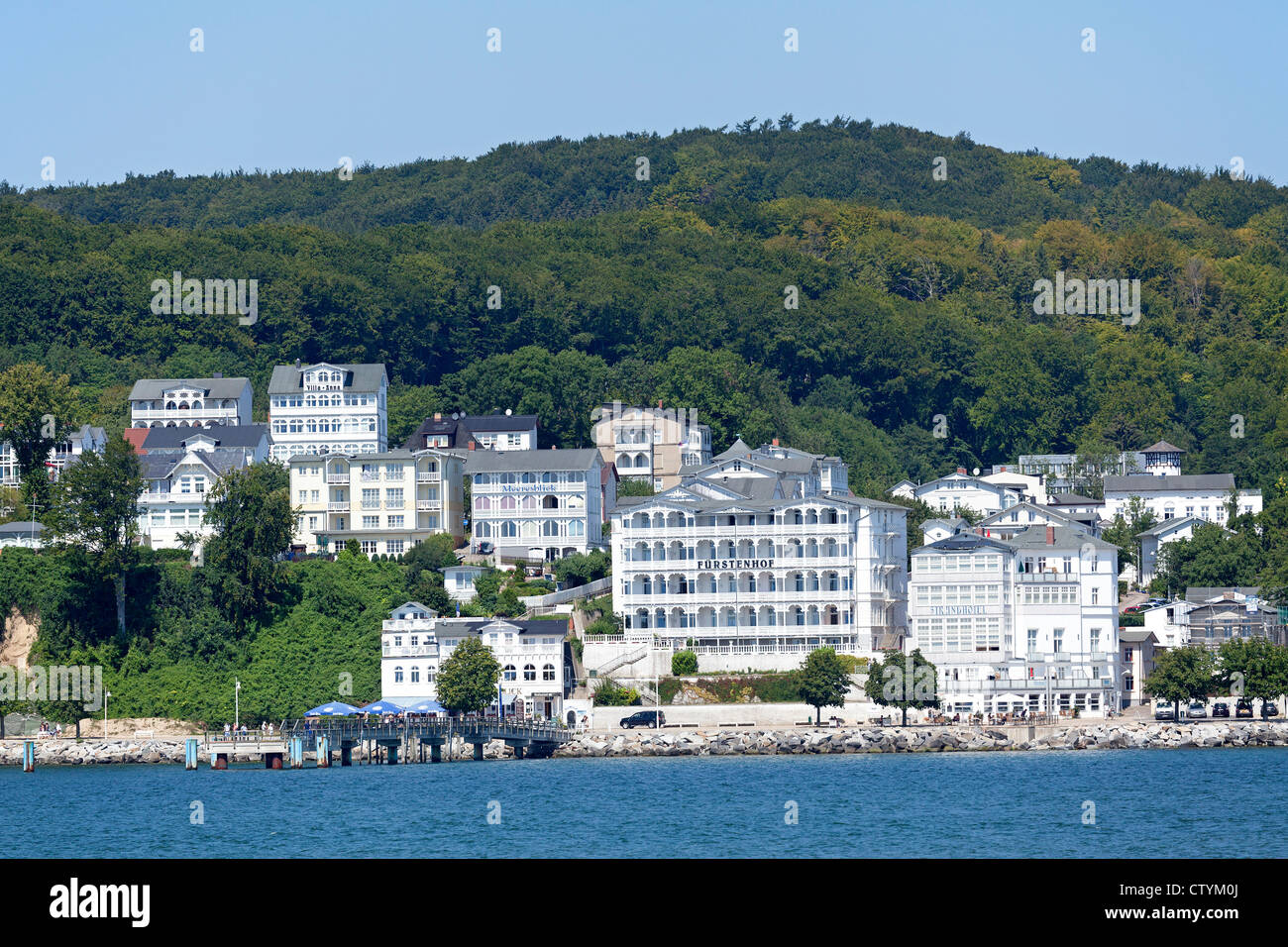 Sassnitz, Ruegen Island, Mecklenburg-West Pomerania, Germany Stock ...