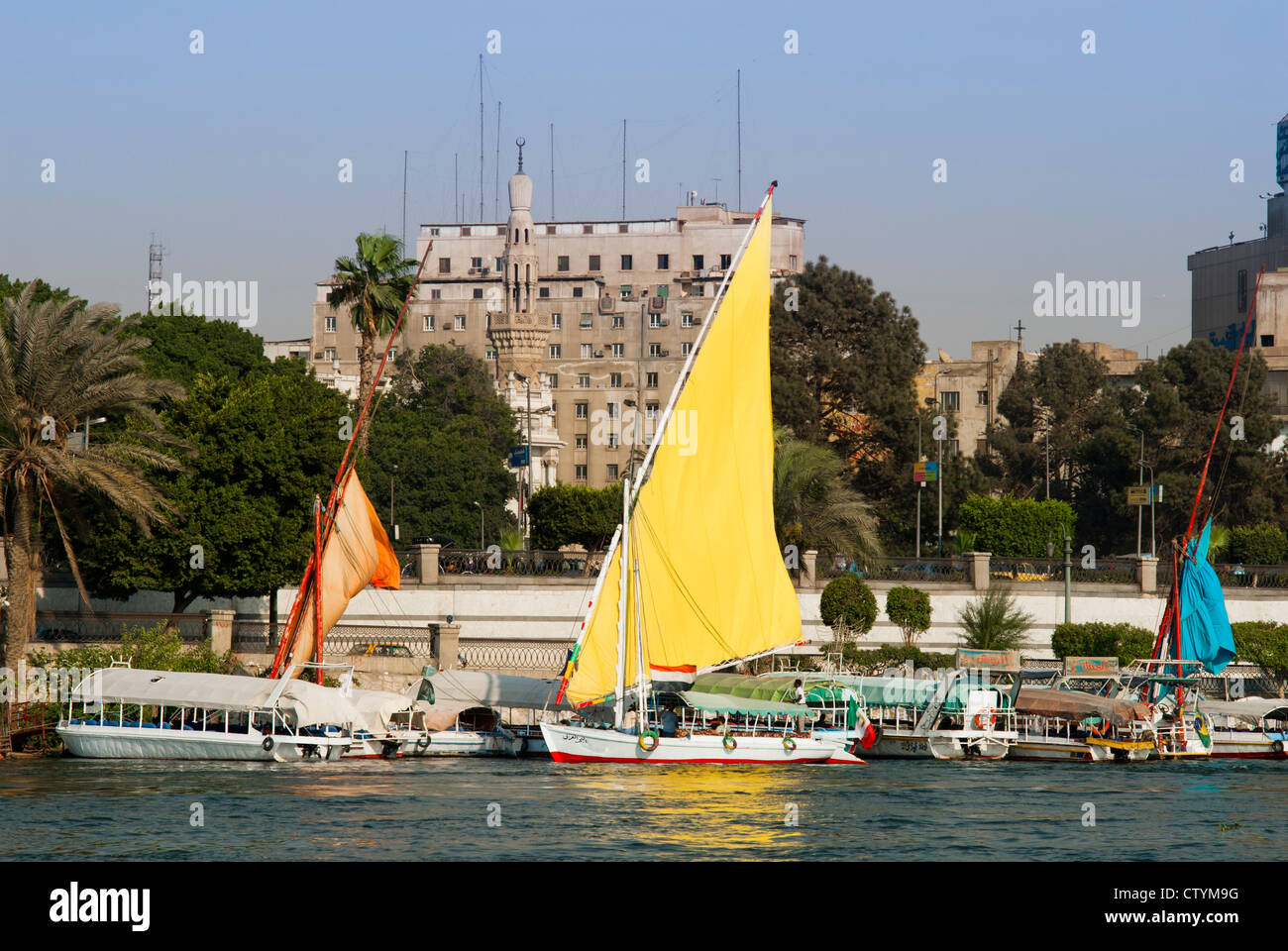 Nile River, Cairo, Egypt, North Africa, Africa Stock Photo - Alamy