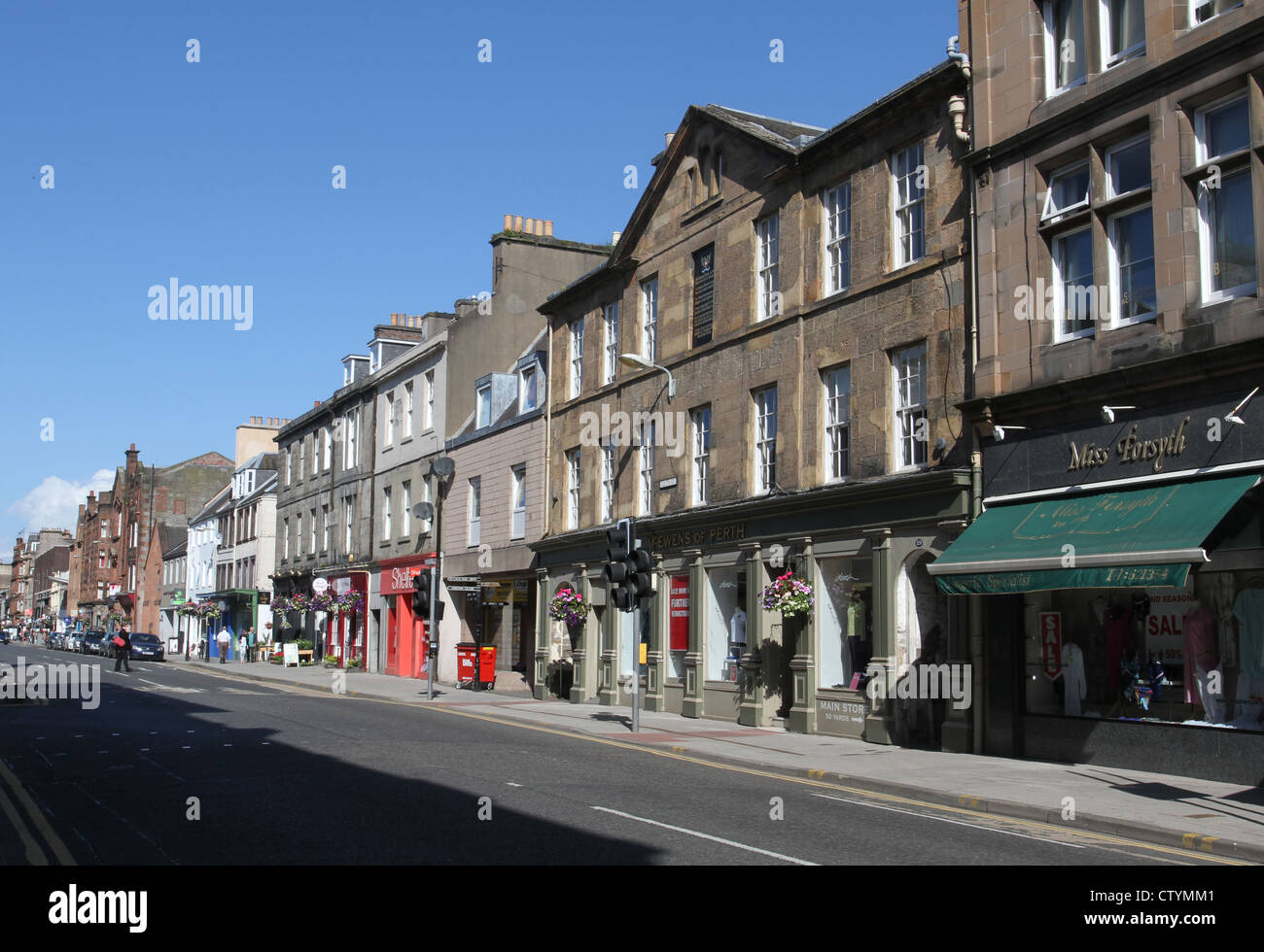Perth street shops hi-res stock photography and images - Alamy