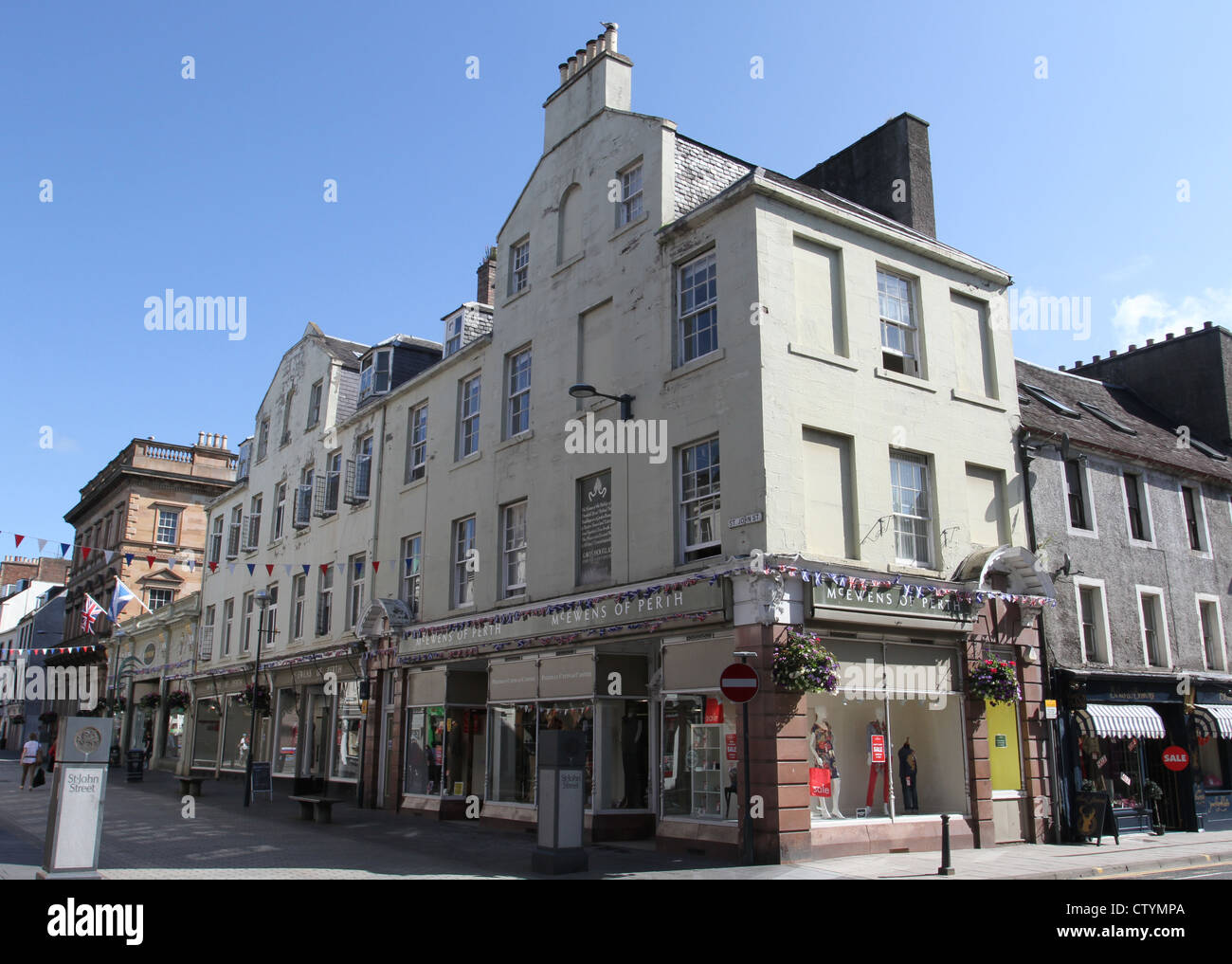 Perth shops scotland hi-res stock photography and images - Alamy