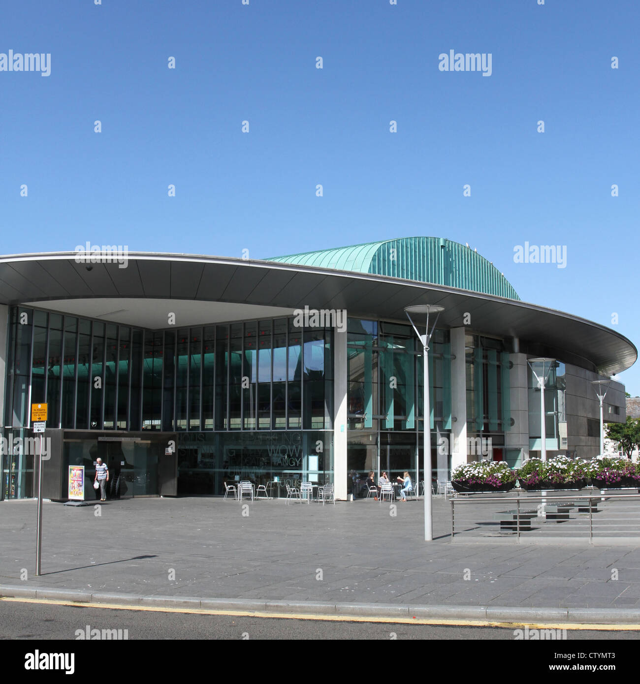 exterior of Perth Concert hall Scotland August 2012 Stock Photo - Alamy