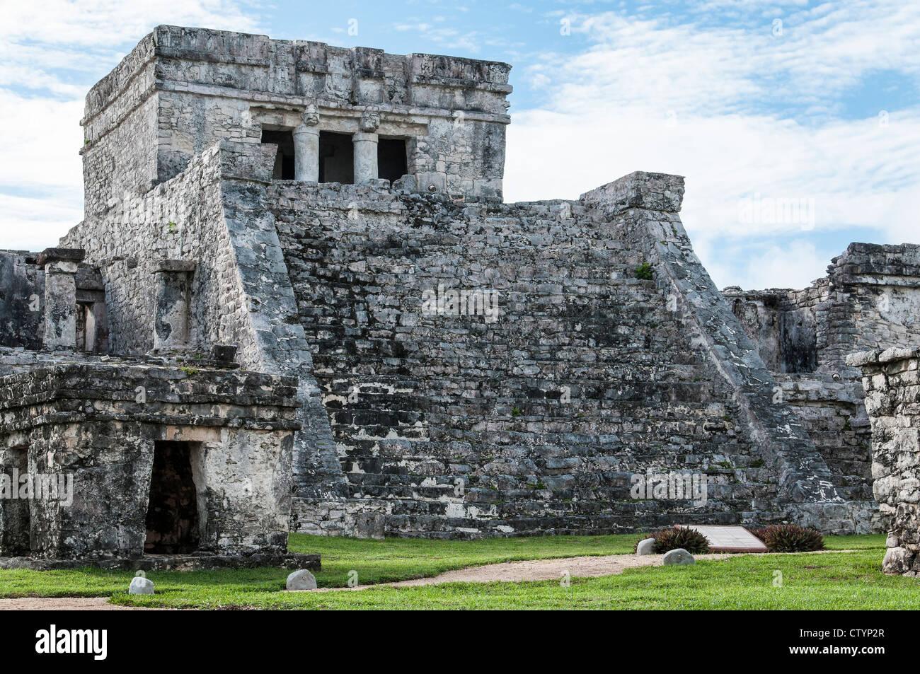 El Castillo, Tulum Maya archaeological site, Tulum, Riviera Maya ...