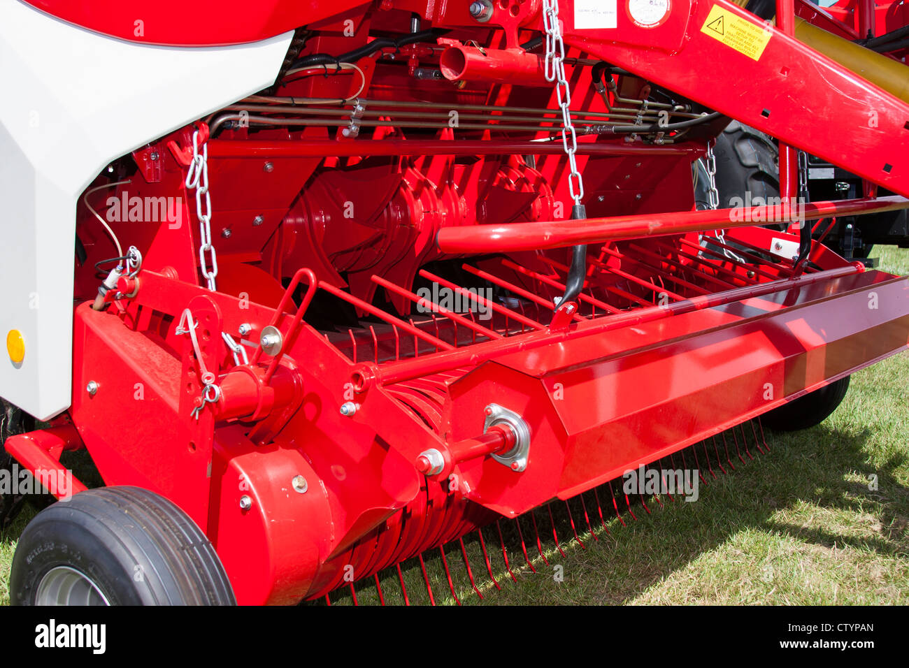 Hay baler machine hi-res stock photography and images - Alamy