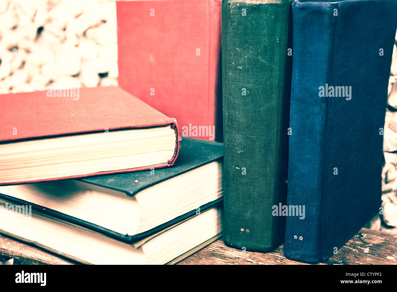 Old fashioned ancient antique book cover hi-res stock photography and images - Alamy
