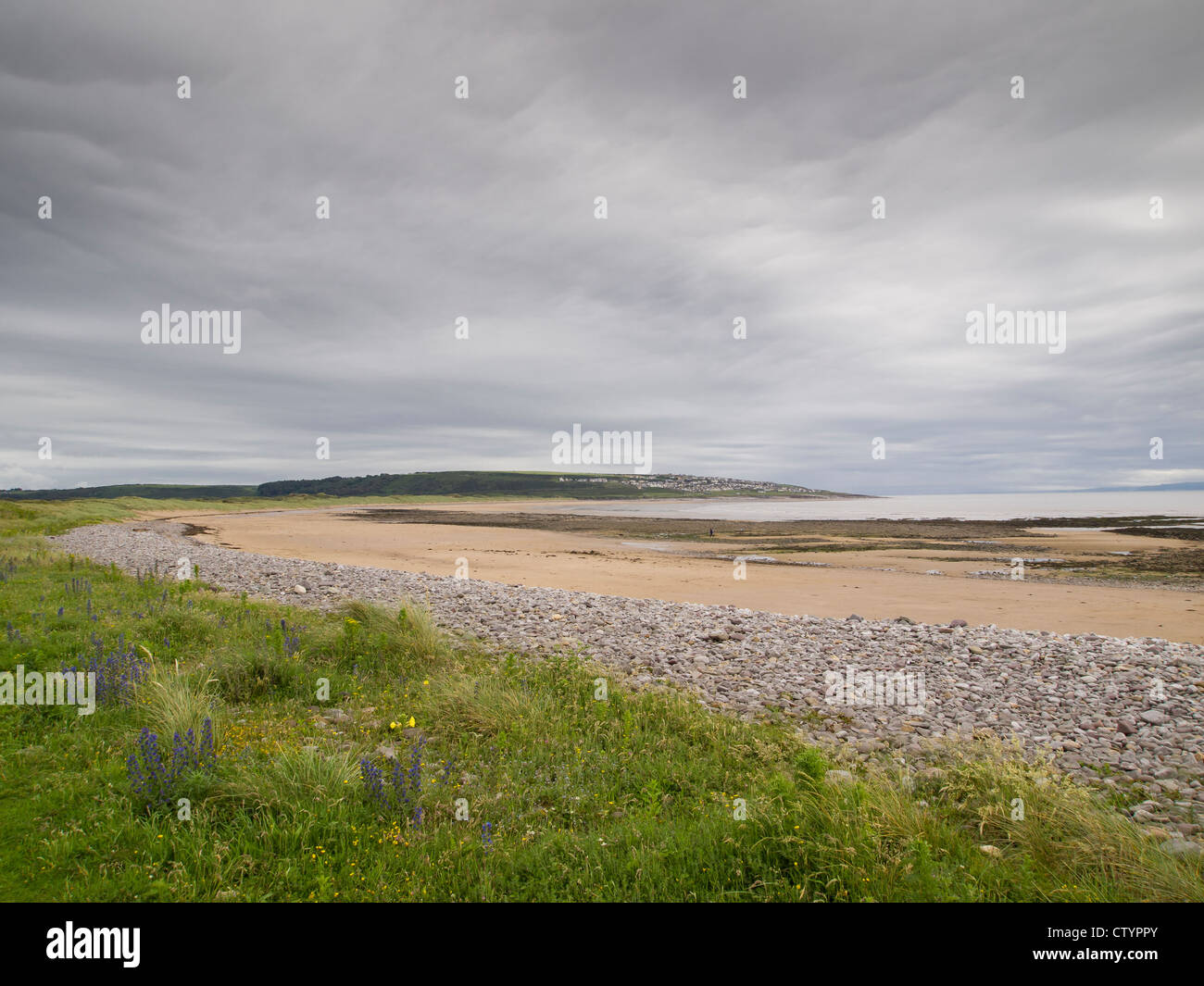 Sea view landscape at Porthcawl Wales Stock Photo - Alamy