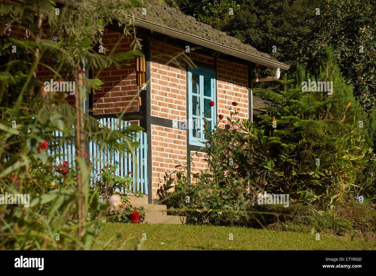 German-style farmhouse in the rural area of Blumenau Stock Photo - Alamy
