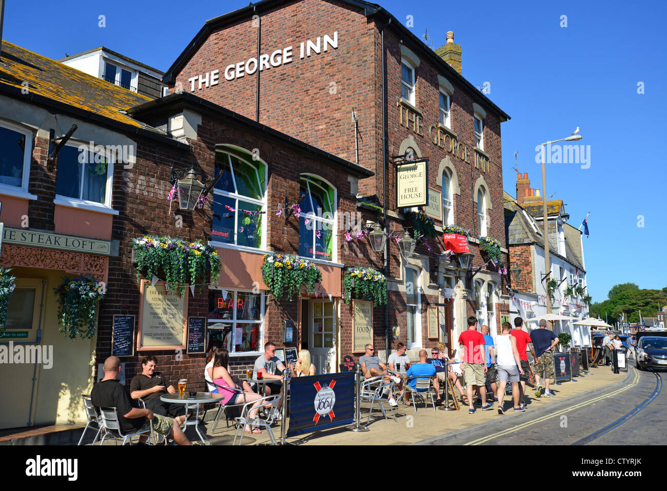 Weymouth harbour england uk hi-res stock photography and images - Alamy