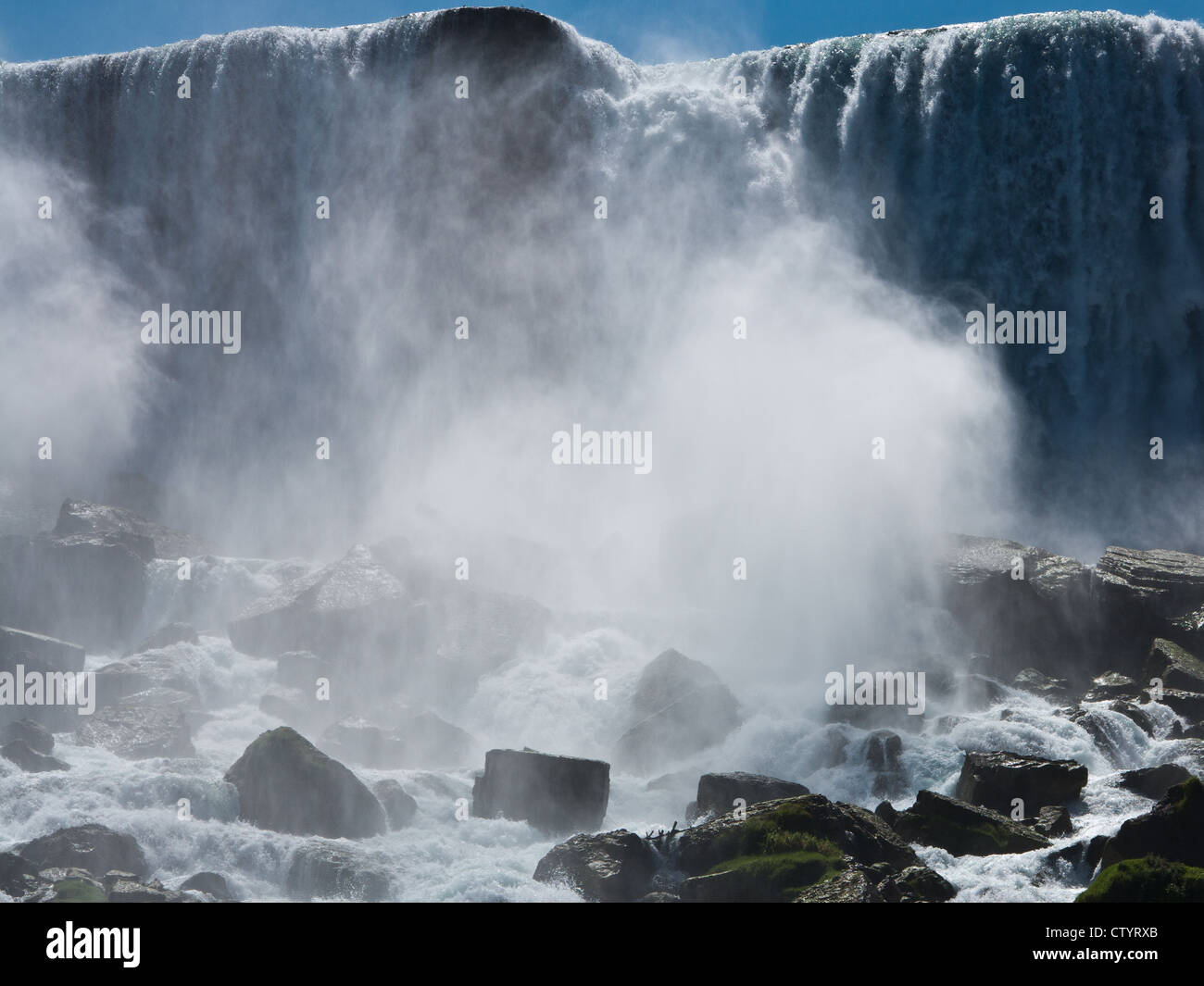 The height of the American Falls varies between 21–30 meters because of ...