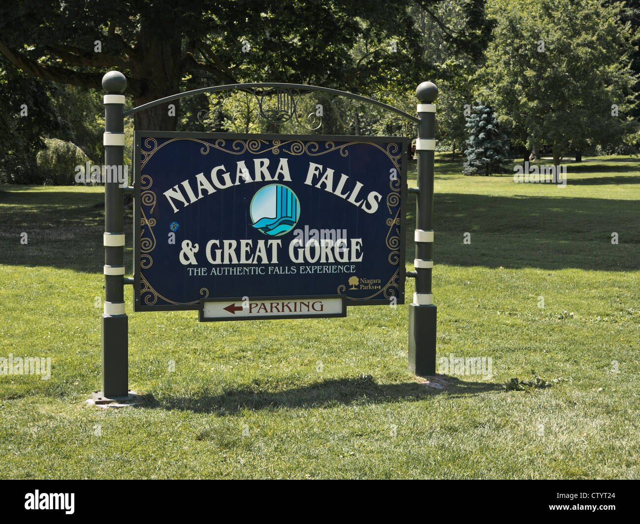 Niagara Falls sign Stock Photo - Alamy