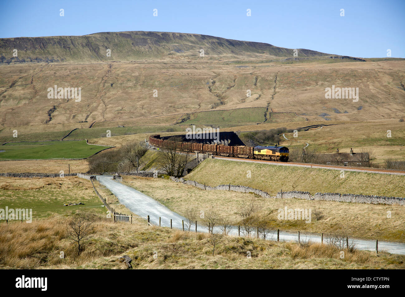 Log train hi-res stock photography and images - Alamy