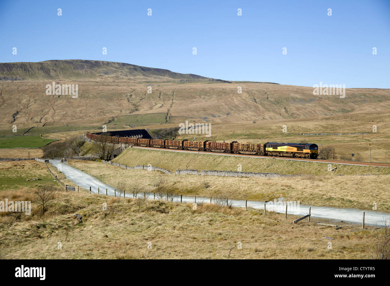 Log train hi-res stock photography and images - Alamy