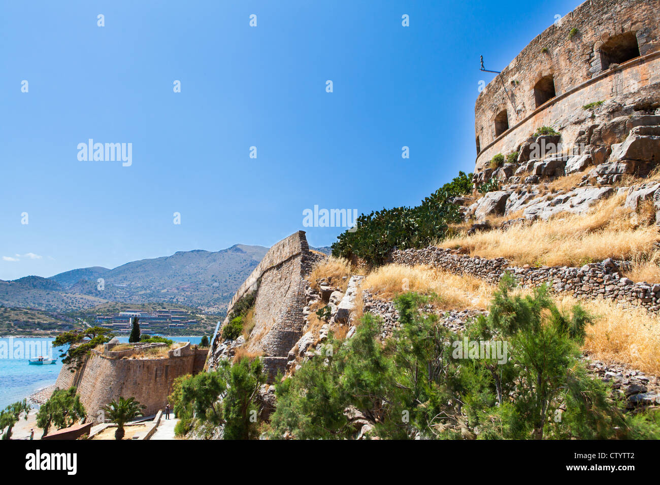 Kalydon peninsula spinalonga peninsula hi-res stock photography and ...