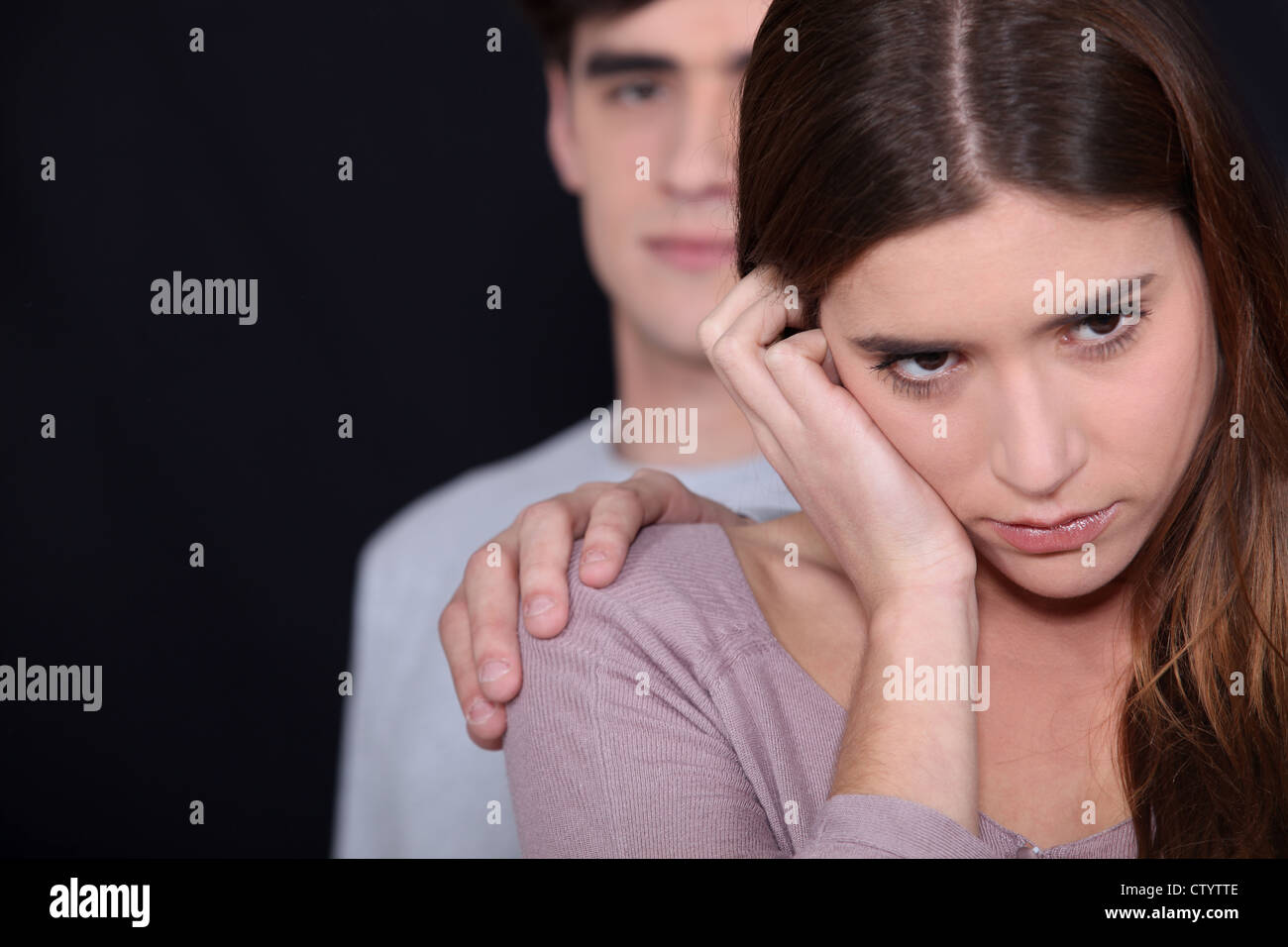 Young couple going through rough patch Stock Photo - Alamy