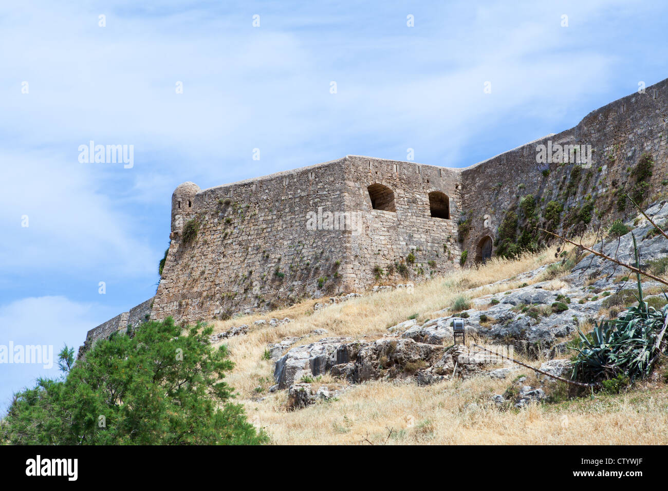 Fortezza, the Venetian fortress in Rethymnon Stock Photo - Alamy