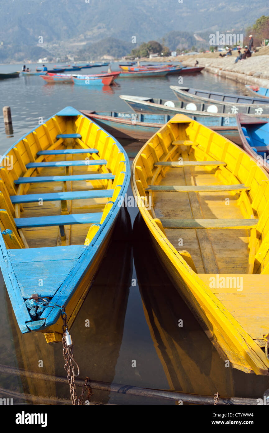 Boating in phewa lake hi-res stock photography and images - Alamy