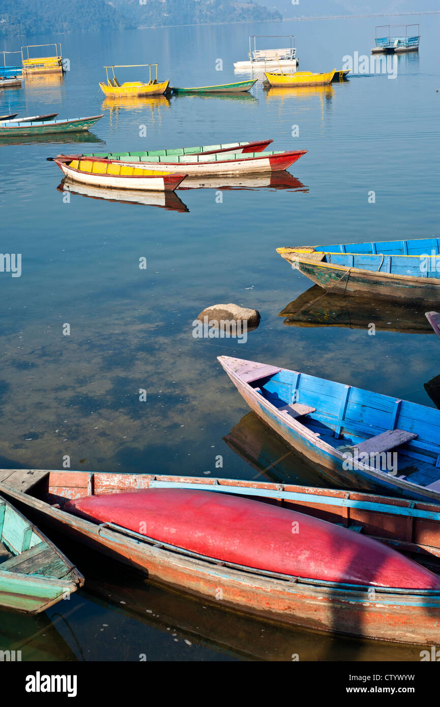 Boating in phewa lake hi-res stock photography and images - Alamy