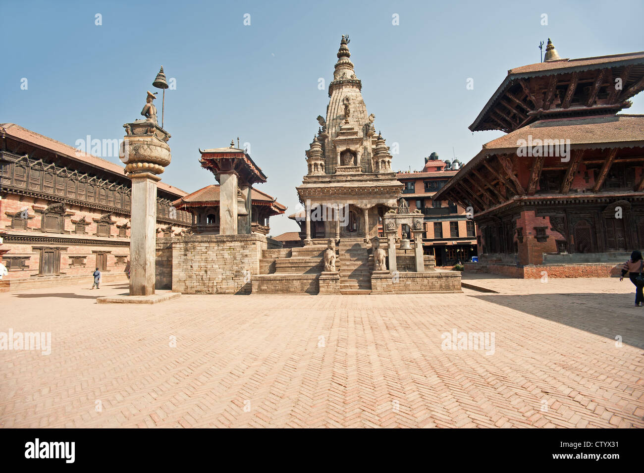 Bhaktapur Durbar Square, Nepal Stock Photo - Alamy