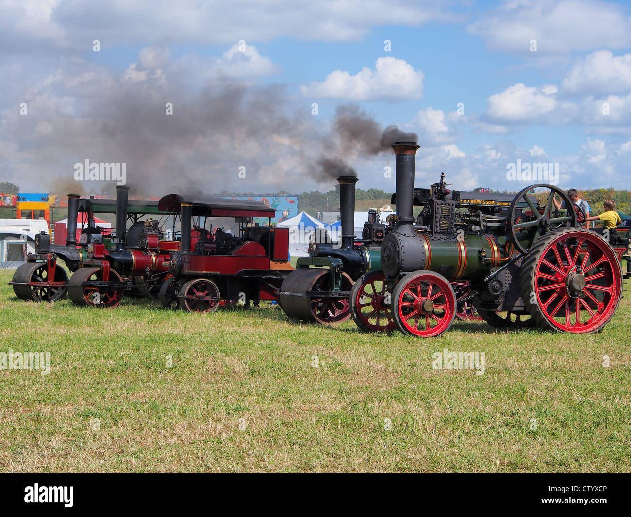 Steam rollers hi-res stock photography and images - Alamy
