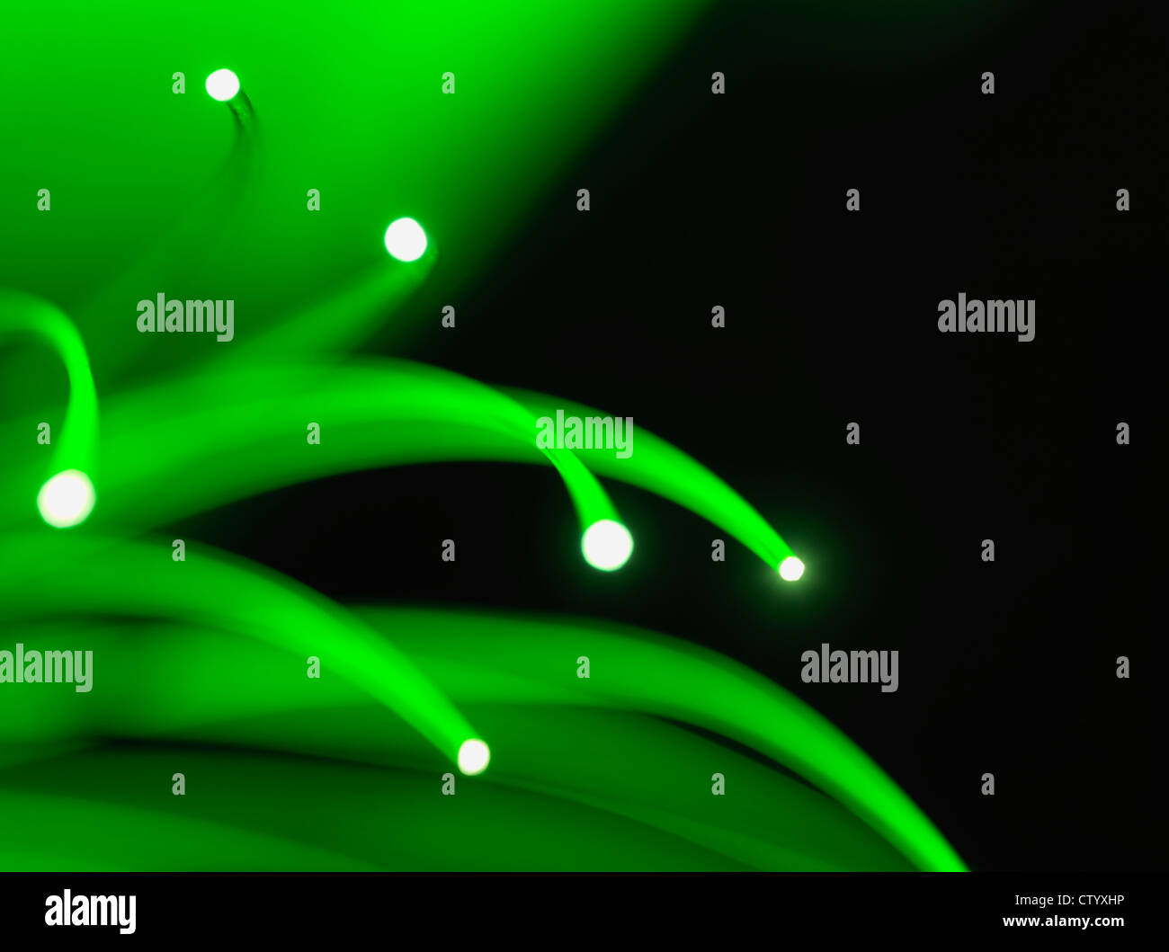 Fiber optic cable management green hi-res stock photography and images ...