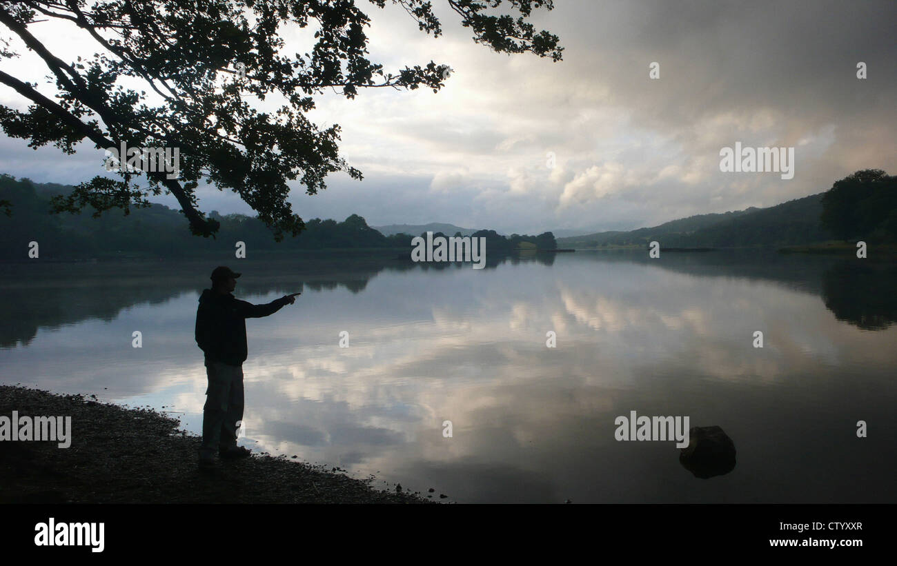 Reflection Mid Adult Man Getting High Resolution Stock Photography and ...