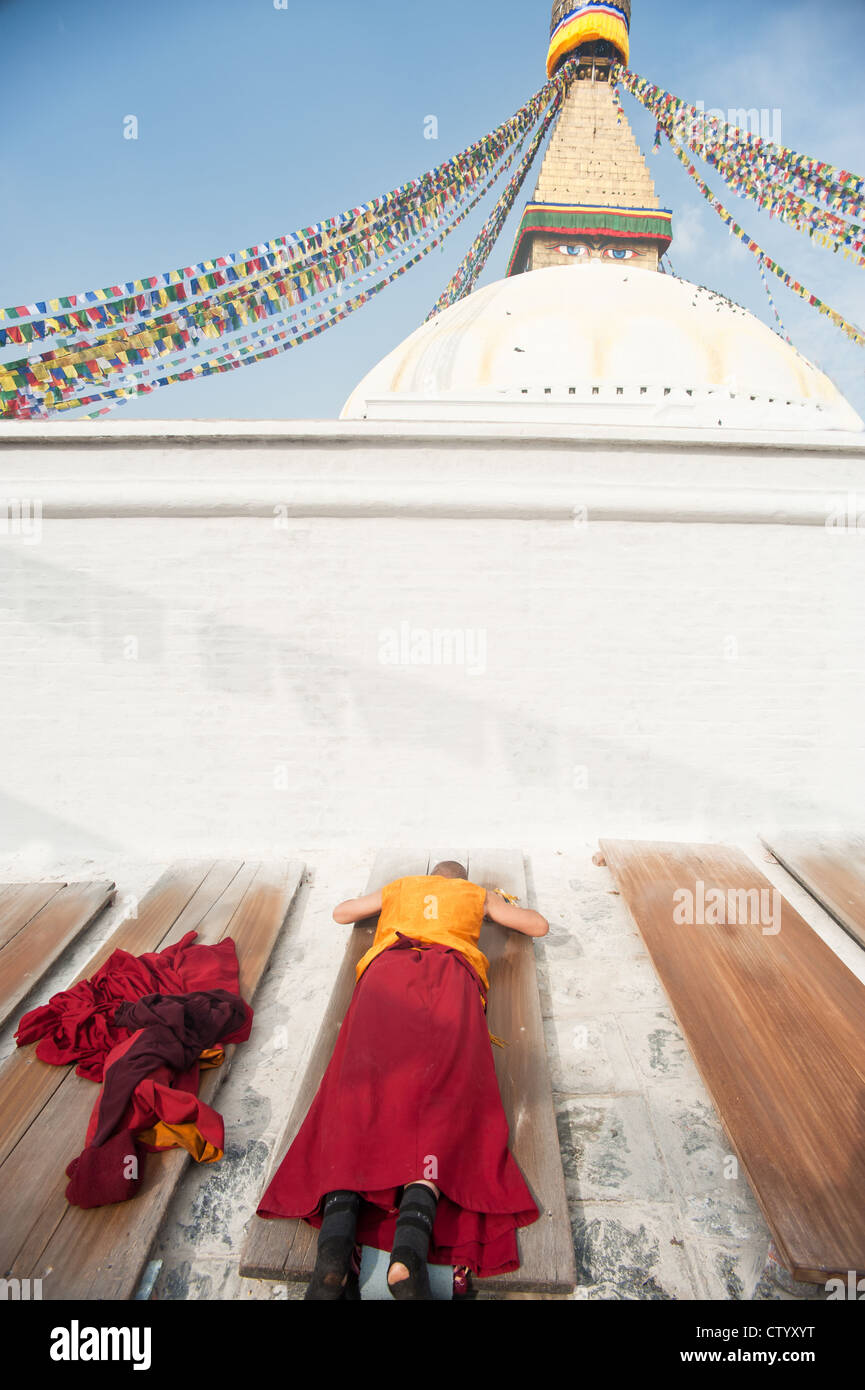 Nepal monks hi-res stock photography and images - Alamy