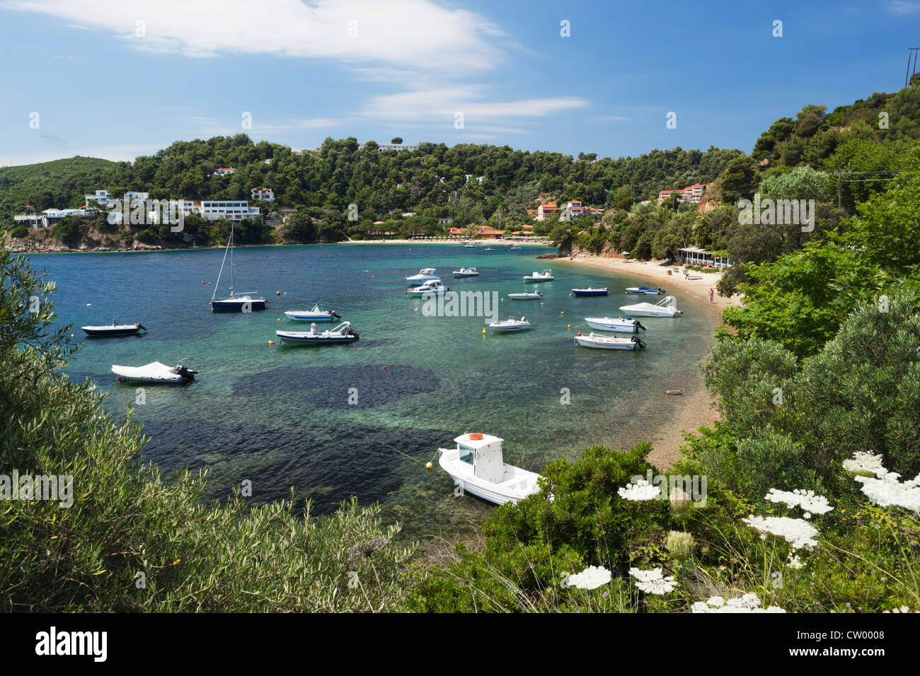 Nostos beach, Kanapitsa Stock Photo - Alamy