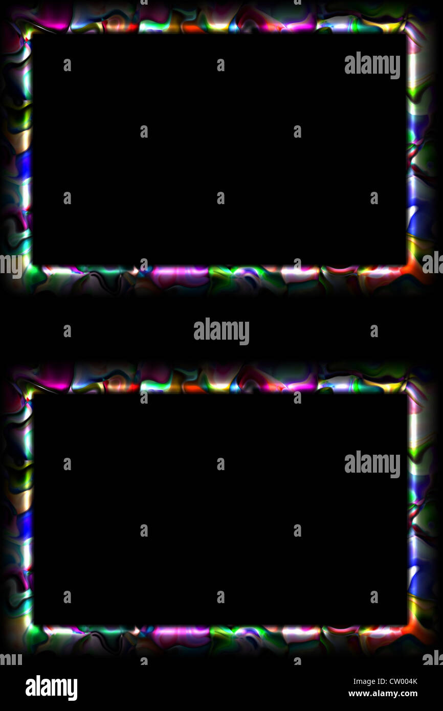 abstract colorful frame Stock Photo - Alamy